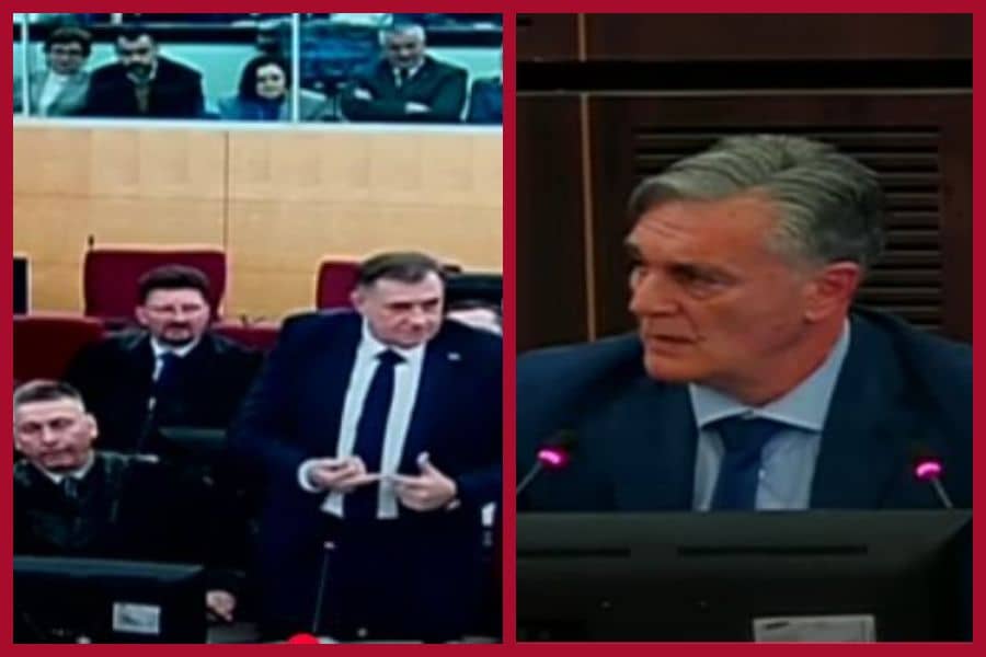 Pogledajte snimak sa suđenja u Sudu BiH: Dodik pred svima isprozivao ministra MUP-a RS koji je ...