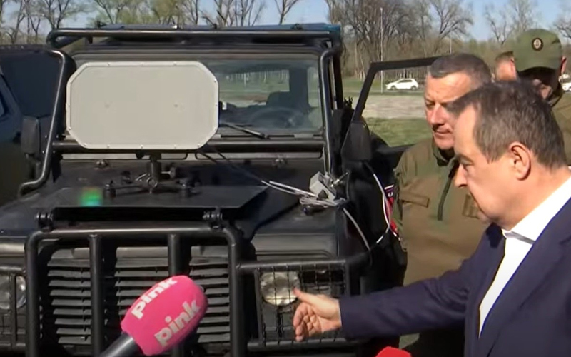 Dačić pokazao LRAD: Koristimo ga za upozorenja, nije dopušteno ...