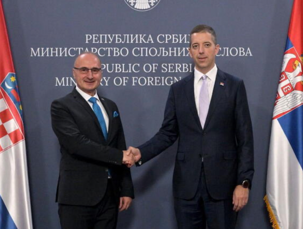 Šefovi diplomatija Srbije i Hrvatske "postigli visok stepen saglasnosti ...